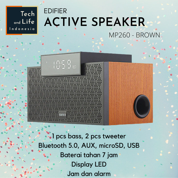 Jual Speaker Aktif Bluetooth Edifier MP260 Cordless Portable Wireless ...