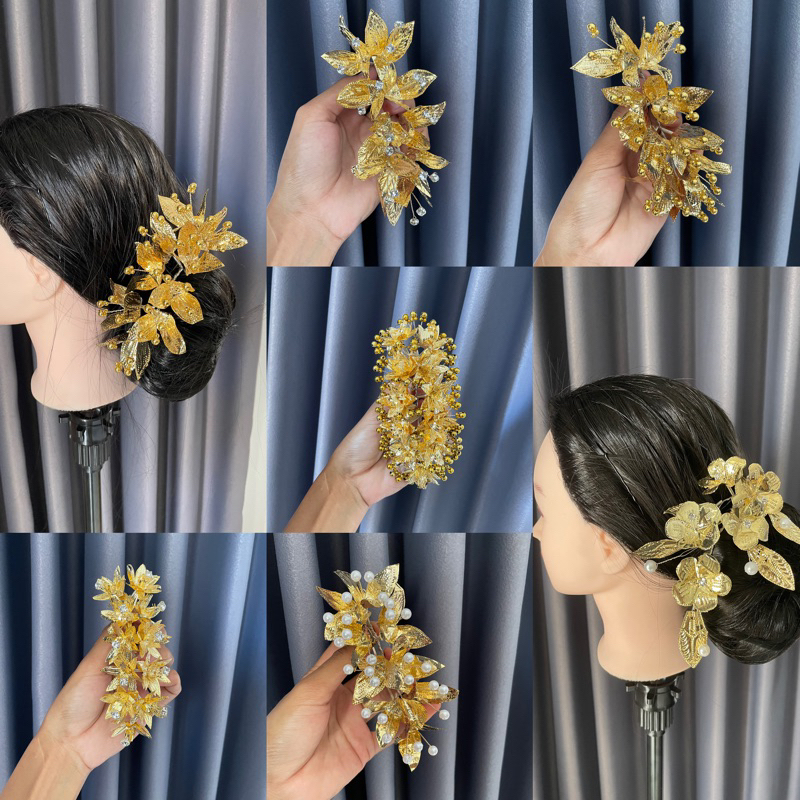Jual semanggi bali varian deret 2/ hiasan sanggul/ acc hairdo | Shopee ...
