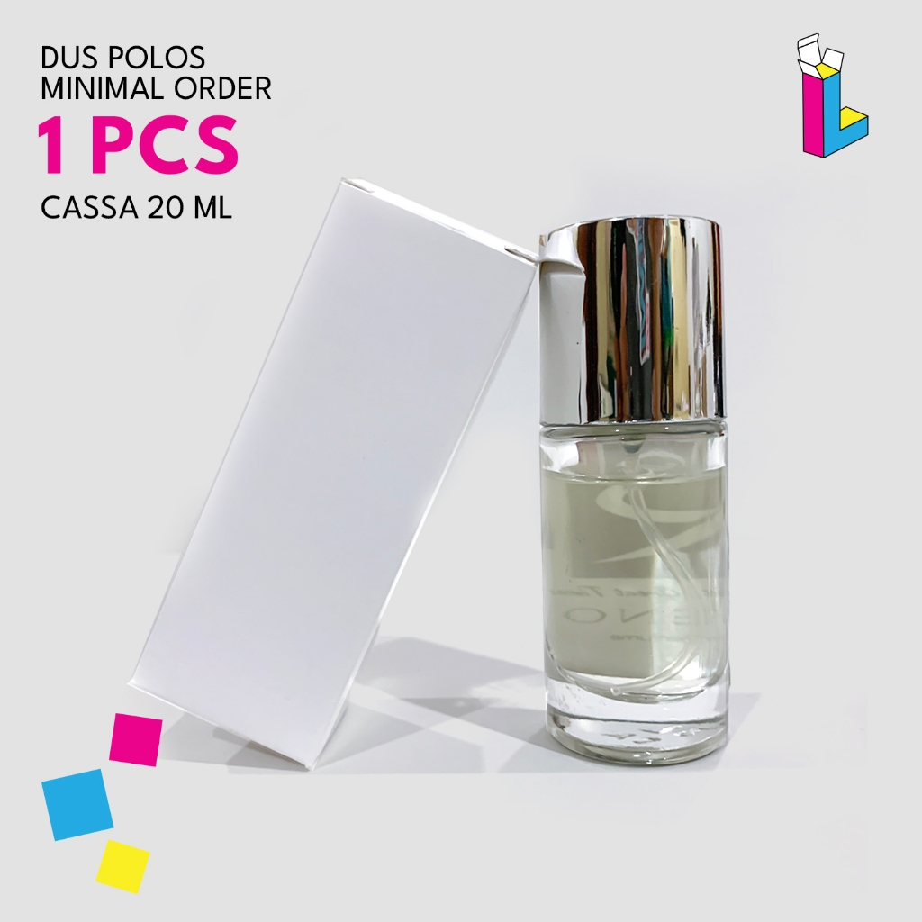 Jual Dus Kemasan / Box Parfum Botol Casa 20ml / Catur 20ml POLOS bahan ...