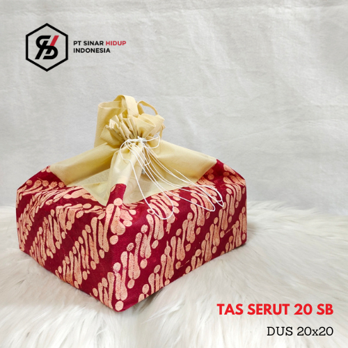 Jual Goodie bag Tas Serut Motif Batik 20 x 20 Spunbond Tote Bag ...