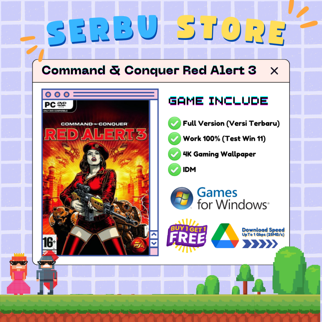 Jual Command & Conquer Red Alert 3 - Game PC Premium | Shopee Indonesia
