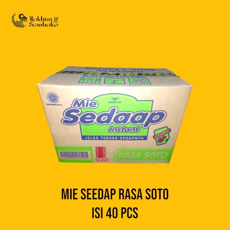 Jual MIE SEEDAP RASA SOTO 1 DUS ISI 40 PCS | Shopee Indonesia