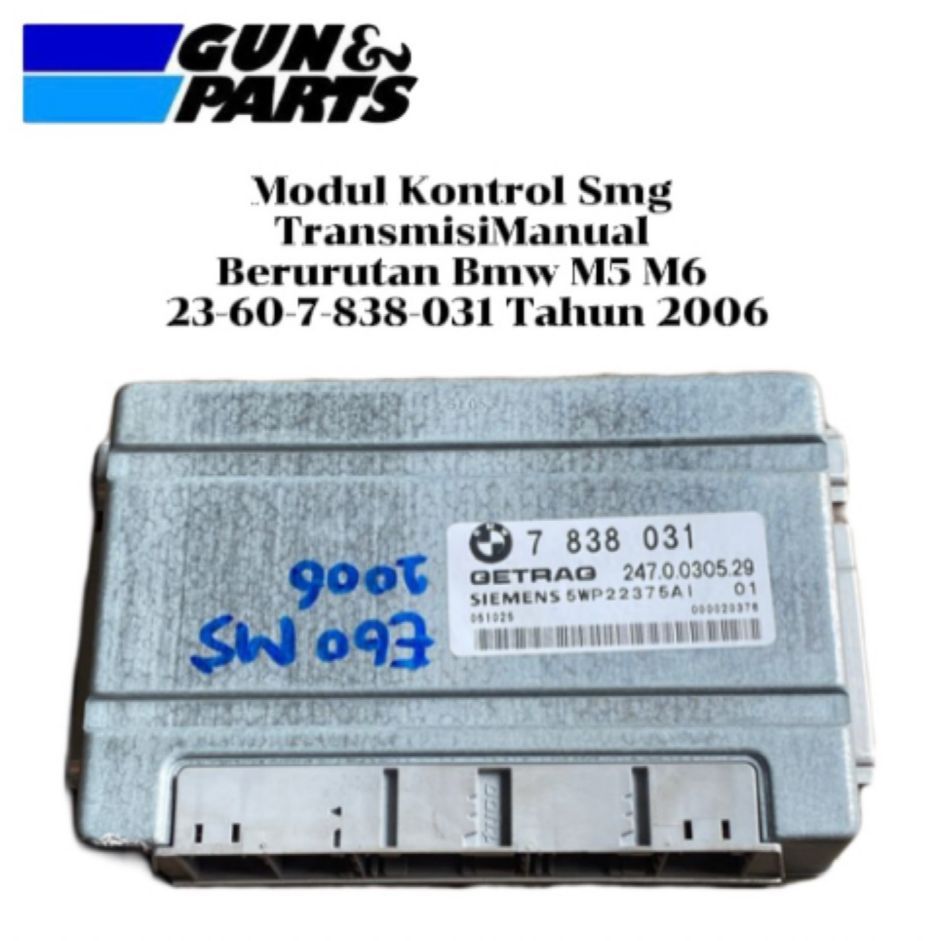 Jual Modul Kontrol SMG Transmisi Manual Berurutan BMW M5 M6 23-60-7-838 ...