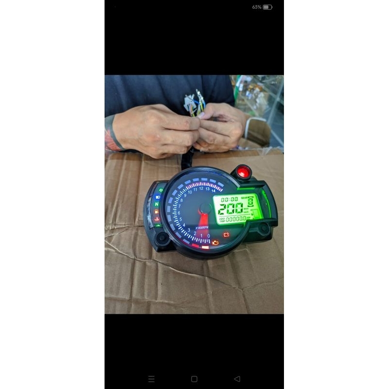 Jual SPEDOMETER SPEEDOMETER DIGITAL KOSO RX1 RX1N RX 1 IMPORT KUALITAS ...