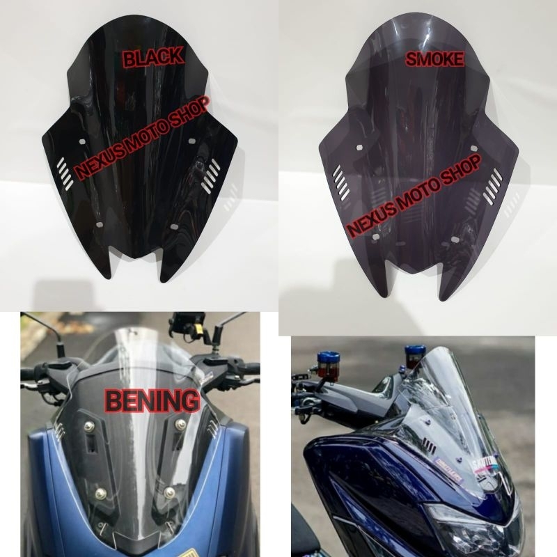 Jual Windshield Nmax New Windshield Tdr Jenong New Nmax Visor Tdr 3mm