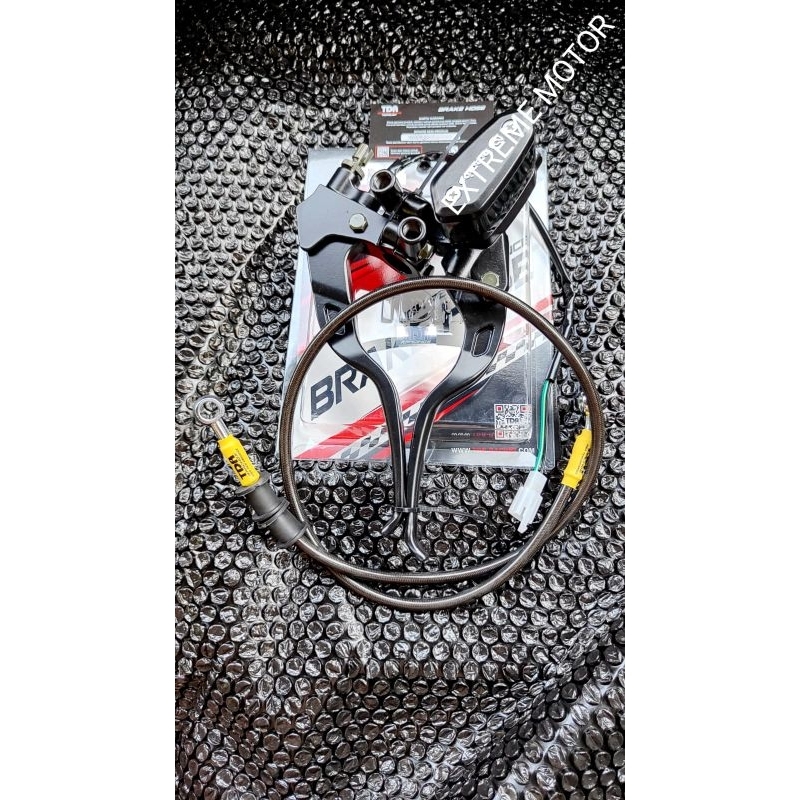 Jual handle master rem brake pum oval model RCB plus selang rem depan ...