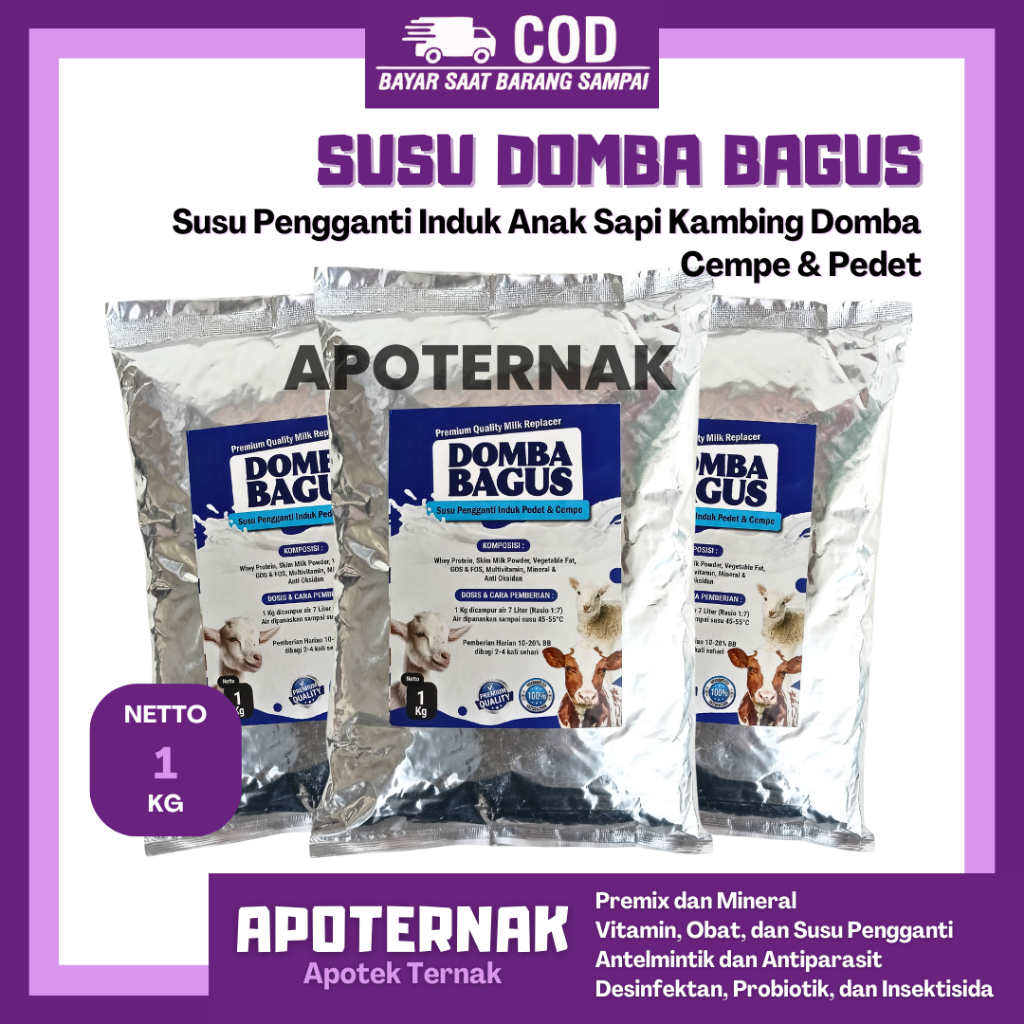 Jual SUSU TERNAK DOMBA BAGUS 1 Kg - Susu Cempe Kambing Anti Diare ... Jual SUSU TERNAK DOMBA BAGUS 1 Kg - Susu Cempe Kambing Anti Diare ...