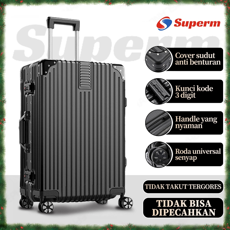 Jual Koper rangka aluminium polikarbonat Kunci TSA Koper modis anti ...