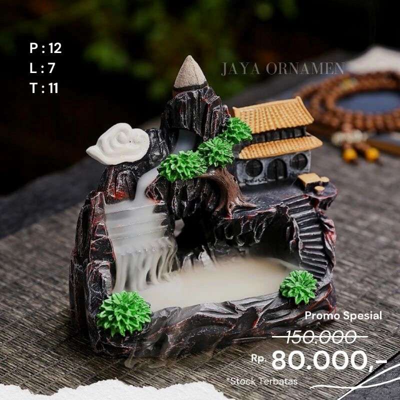 Jual Ornamen Tempat Dupa Air Terjun | Shopee Indonesia
