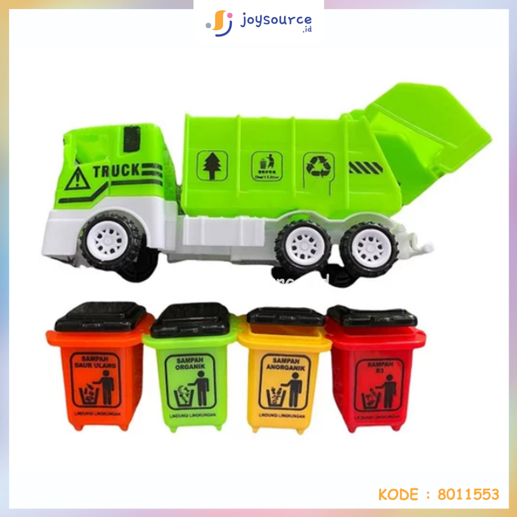 Jual MAINAN ANAK TRUK SAMPAH /MT 53 MAINAN MOBIL TRUCK SAMPAH PLUS ...