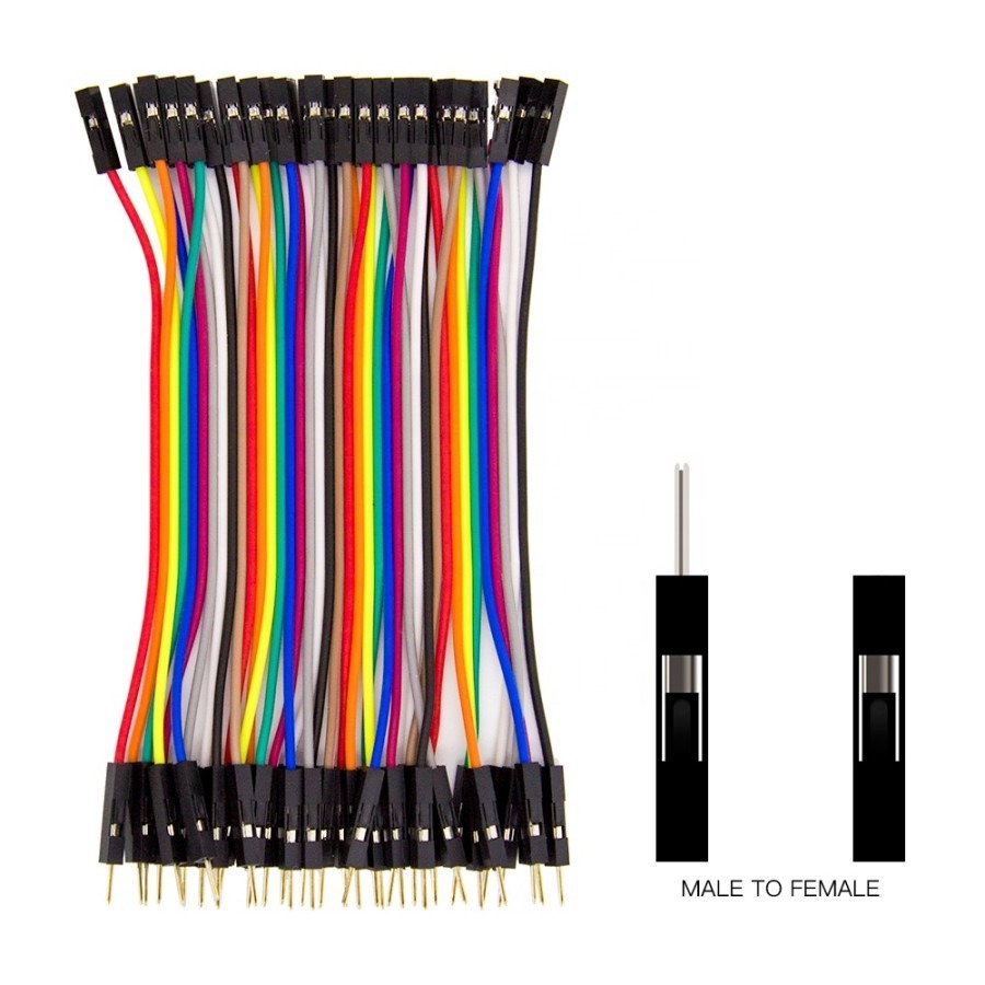 Jual Kabel jumper male to female 20cm per/biji arduino cable breadboard ...