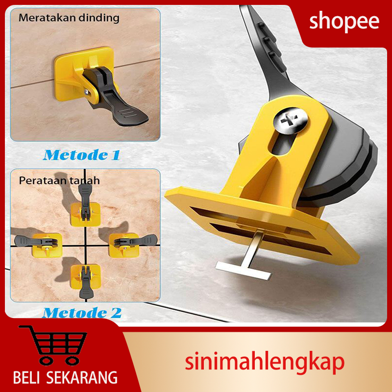 Jual 50 Buah Alat Pasang Keramik Perata Keramik Putar Reusable Tile ...