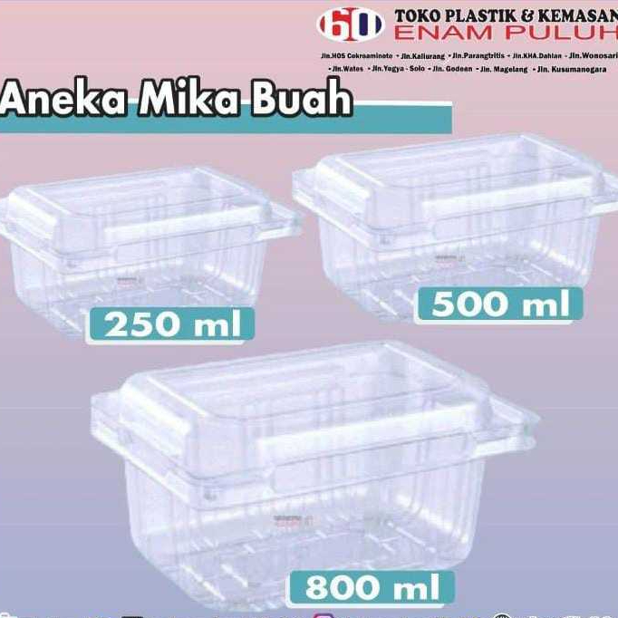 Jual MIKA BUAH NESTO 250 ML 500 ML 600 ML 800 ml/ MIKA BOX BUAH SAYUR ...