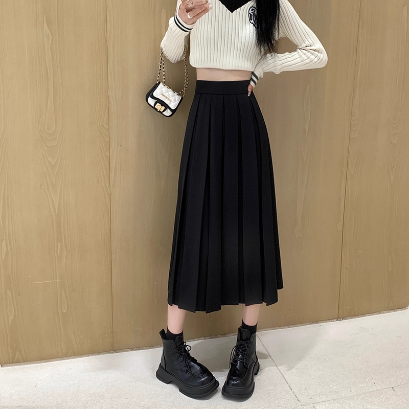 Jual Rok wanita korea style bahan katun/Rok 7/8 / Pleated Skirt /Rok ...