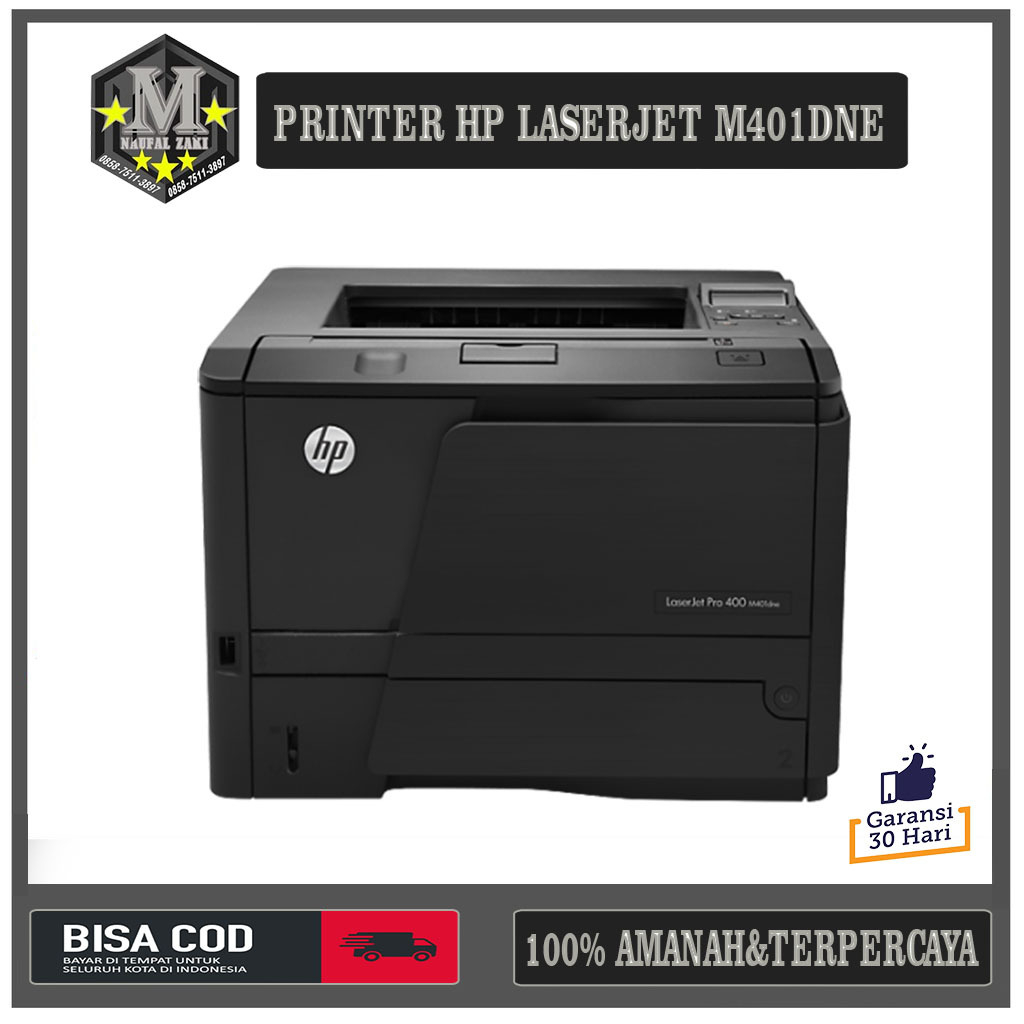 Jual printer hp LaserJet pro 400 m401dne siap pakai | Shopee Indonesia