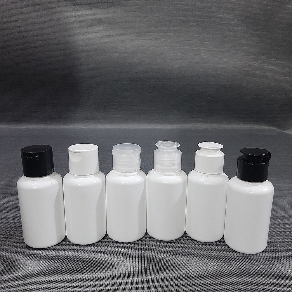 Jual Botol 70ml Tubular PUTIH Fliptop Botol Fliptop JAMUR Botol Shampoo ...