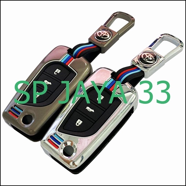 Jual Casing Metal Elegant Kunci Remote Toyota Innova Reborn 3 Tombol ...