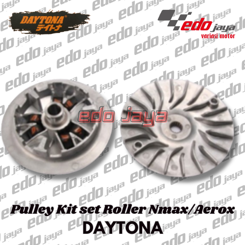 Jual Original DAYTONA Pulley Kit Racing Rumah Roller CVT Set 10gr NMAX Aerox 155 Lexi | Shopee ...