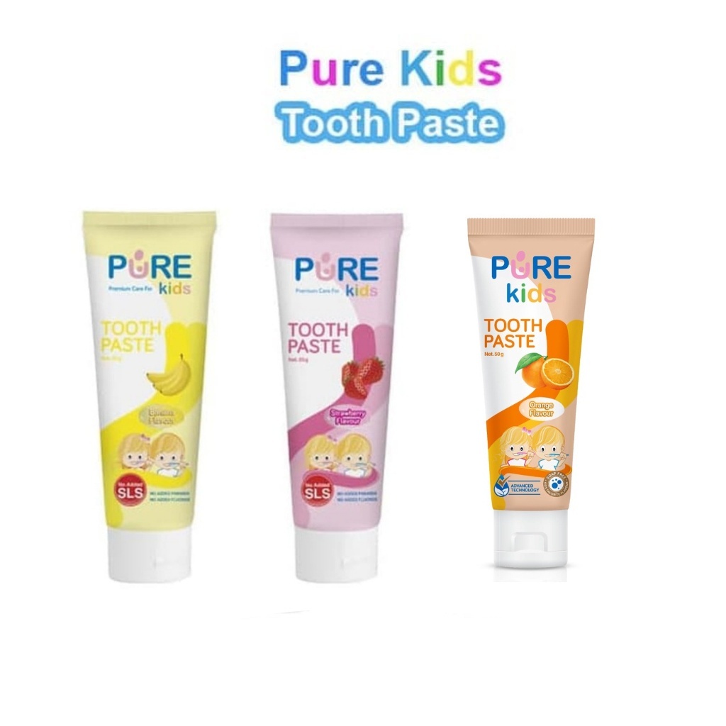 Jual Pure Kids Toothpaste 50g (pasta gigi anak) | Shopee Indonesia