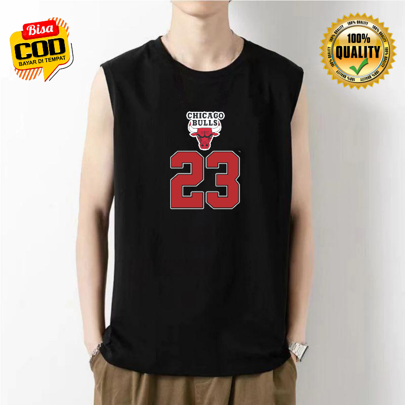 Jual Baju Singlet Pria Chicago Bulls Terbaru Kaos Tanpa Lengan Pria ... Jual Baju Singlet Pria Chicago Bulls Terbaru Kaos Tanpa Lengan Pria ...