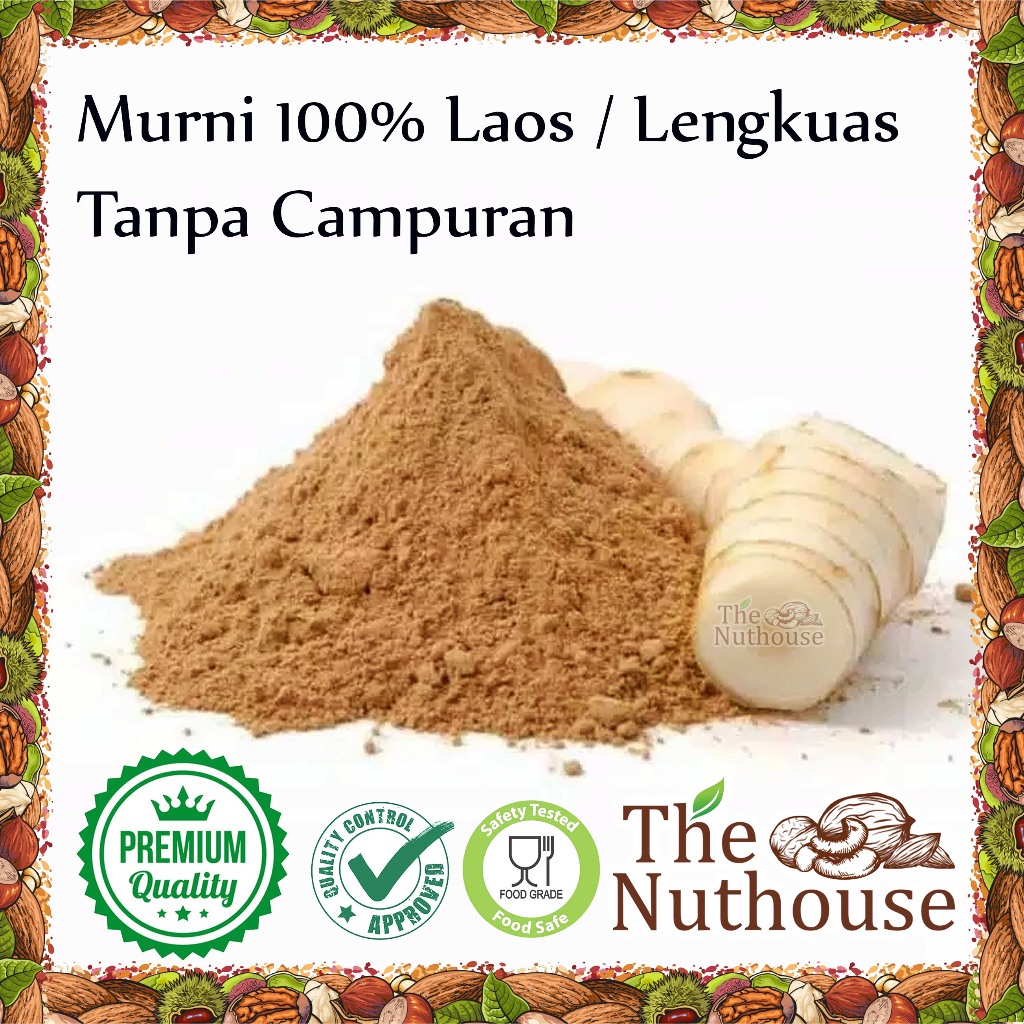 Jual Laos / Lengkuas Bubuk Murni /Galangal Powder [Kualitas Premium 100 ...