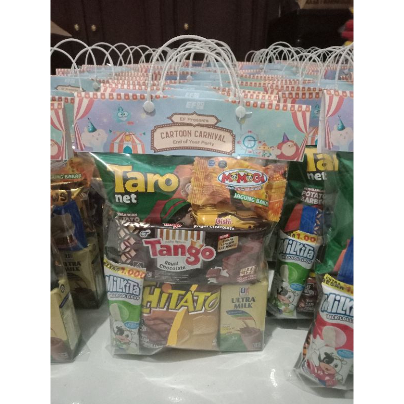 Jual Paket Snack Acara Anak / Paket Snack Ulang Tahun / Snack Berbagi ...