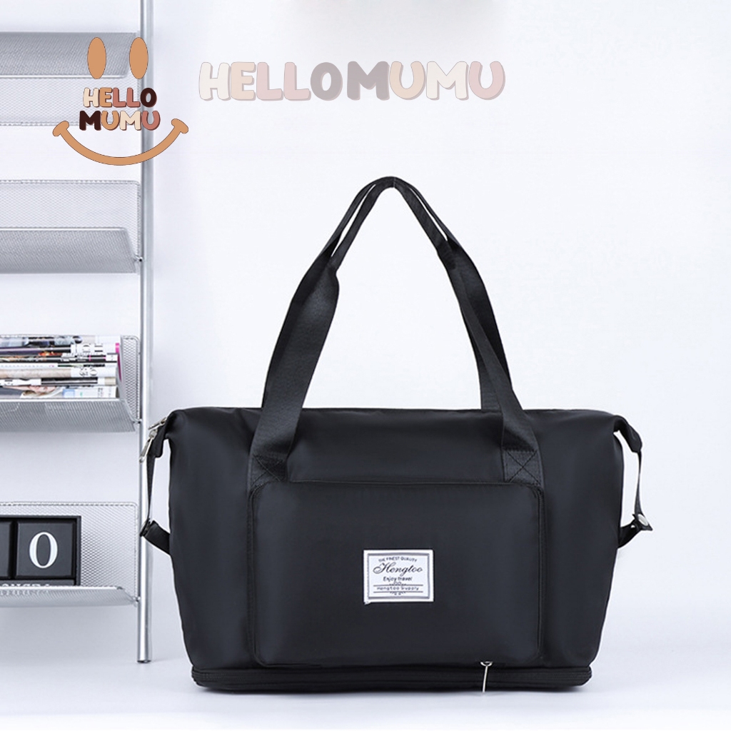 Jual Hellomumu Travel Bag Lipat 1 & 2 Tingkat HM214 | Shopee Indonesia