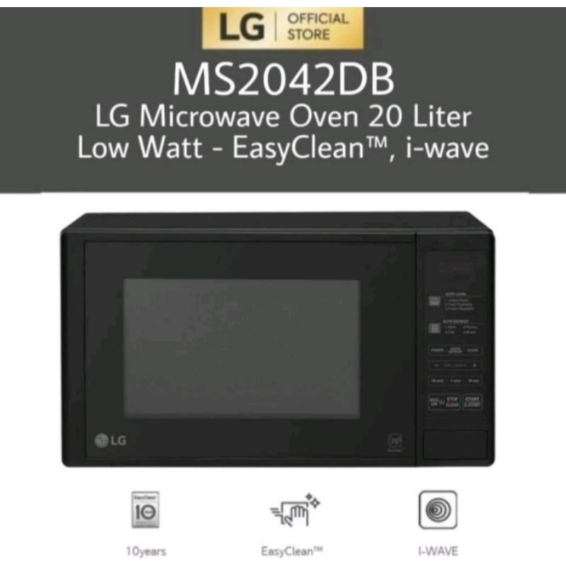Jual MICROWAVE LG MS 2042 DB 20 LITER | Shopee Indonesia