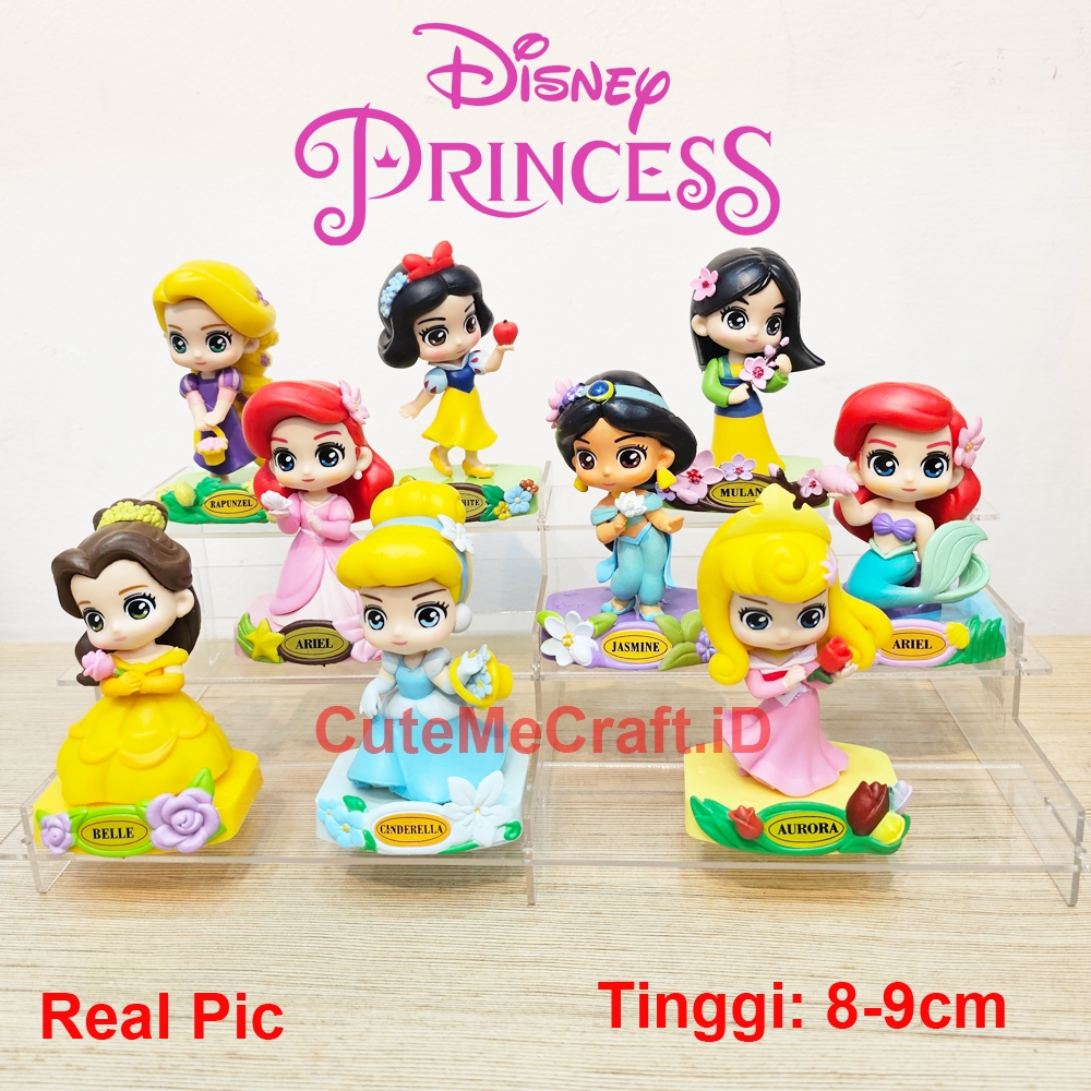 Jual Koleksi Figure Disney Princess x Miniso dengan Nama Pajangan ...