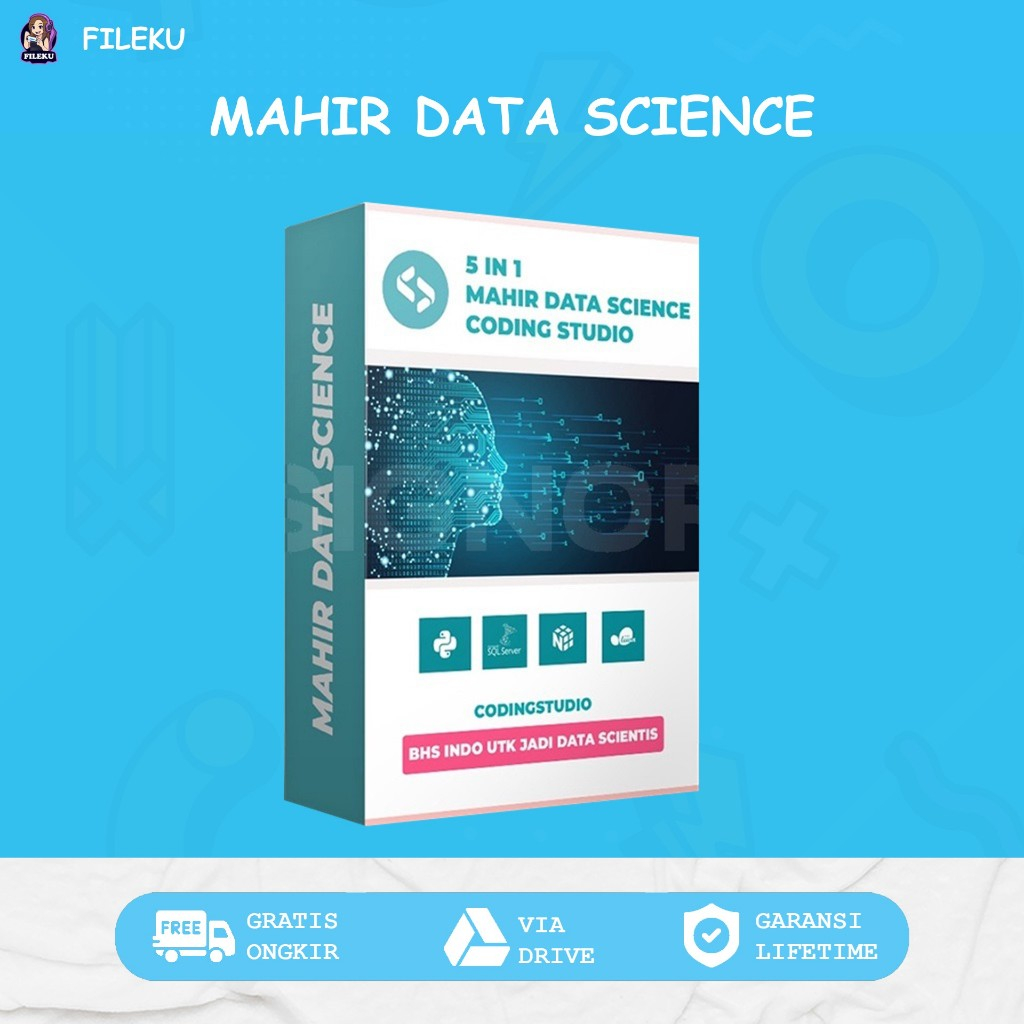 Jual 5 in 1 Mahir Data Science Coding Studio - Profesi Paling Dicari Beberapa Tahun Mendatang ...
