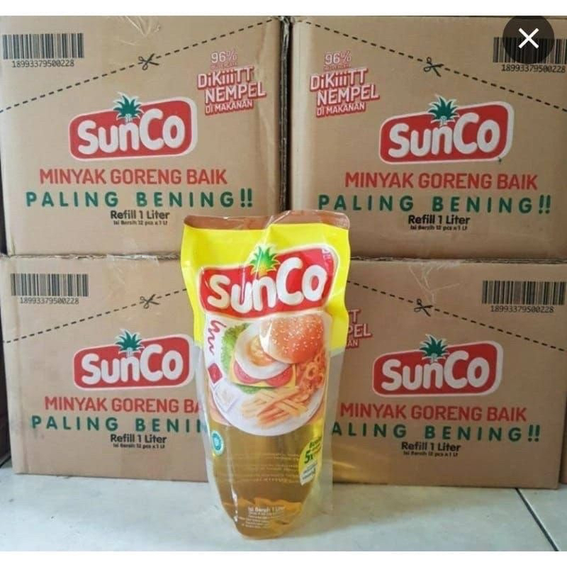 Jual MINYAK SUNCO KARTONAN 1 LITER (12pcs) | Shopee Indonesia