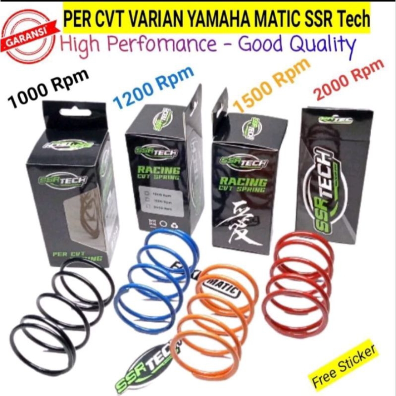 Jual PER CVT MIO XRIDE X-RIDE 1000 1200 1500 2000 RPM MIO MIO J NMAX N ...