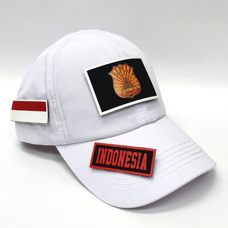 Jual Topi Logo Lencana Kewenangan Model Premium Quality Tactical PDL ...