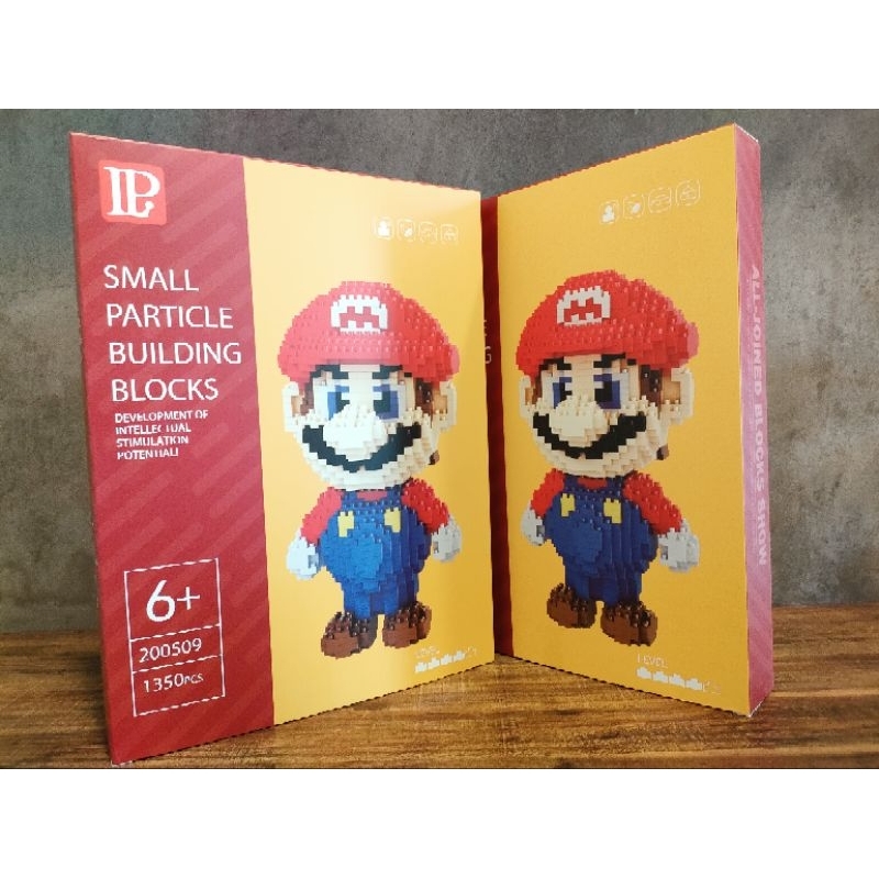Jual LP Lego Brick Small Particle Building Blocks Mario Bros | Shopee ...