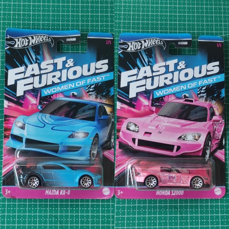 Jual hotwheels mazda rx 8 rx8 honda s2000 pink suki fast furious women ...