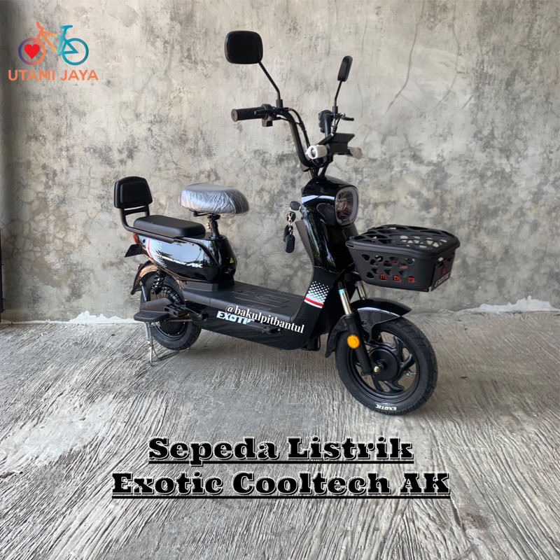 Jual sepeda Listrik exotic explore / sepeda Listrik Exotic Cooltech AK ...
