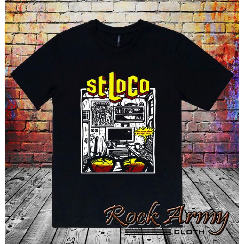 Jual kaos band metal Indonesia Saint Loco | Shopee Indonesia