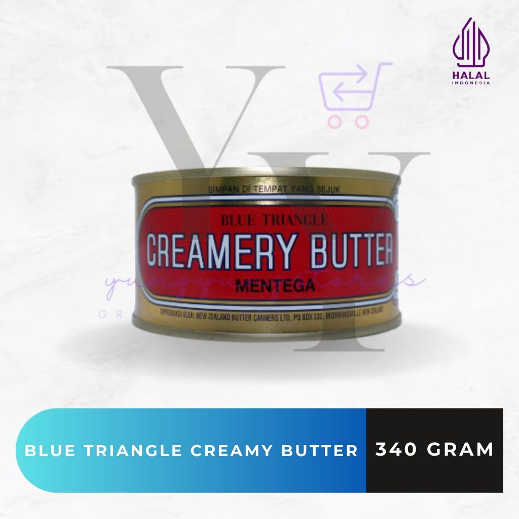 Jual Blue Triangle Creamy Butter / Mentega Segitiga 340 gram | Shopee Indonesia