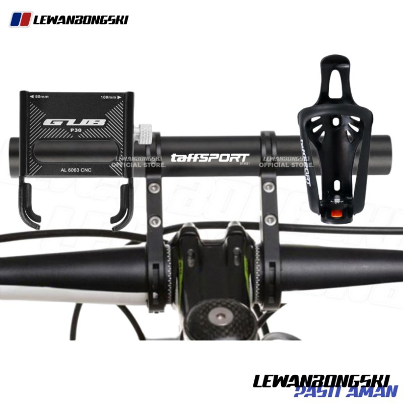 Jual Paket dudukan Holder stang motor Gub P30 P10 | Shopee Indonesia