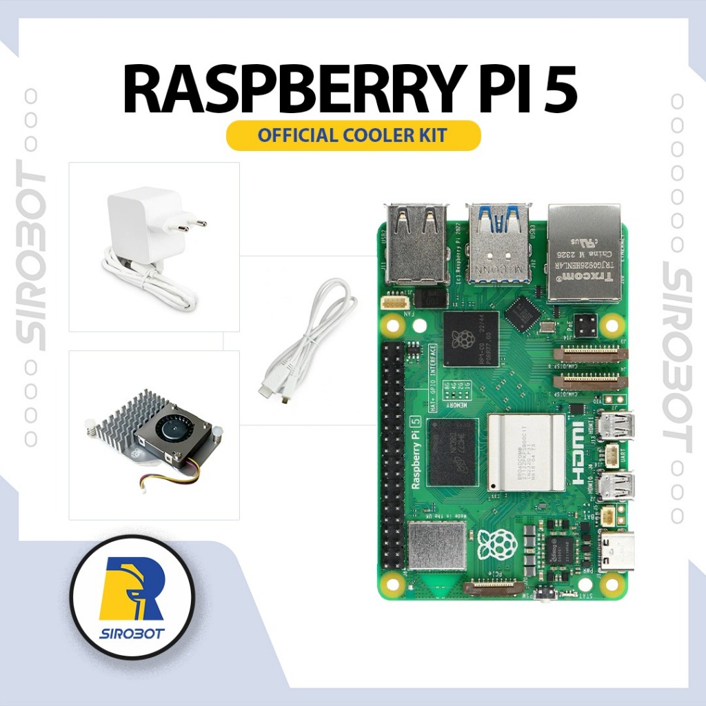 Jual Raspberry Pi 5 Official Cooler Kit - 4 Gb | Shopee Indonesia