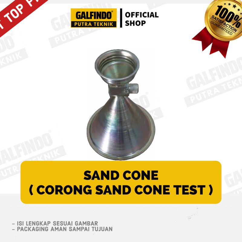 Jual GALFINDO CORONG SAND CONE TEST / ALAT LAB TEKNIK SIPIL | Shopee ...