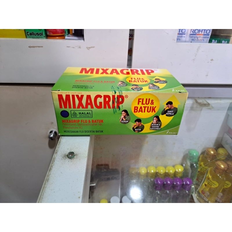 Jual MIXAGRIP FLU&BATUK 1bok isi 25keping | Shopee Indonesia