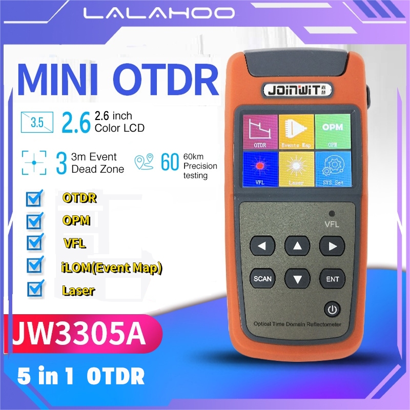 Jual With Live Signal Testing Function Joinwit OTDR JW3305A 5 IN 1 Mini ...