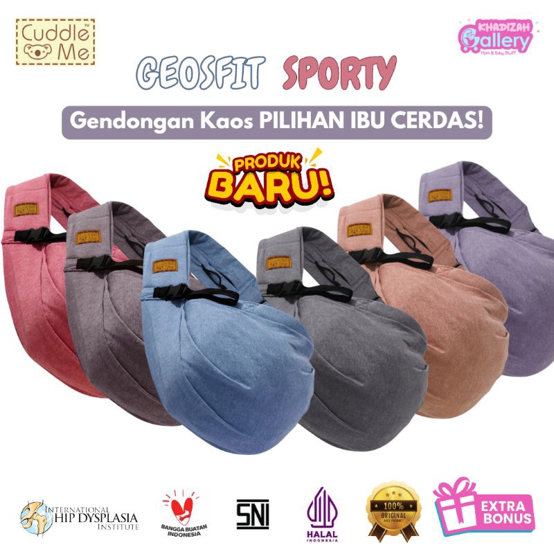 Jual CuddleMe GeosFit Sporty Gendongan Bayi Terbaru Geos Adjustable ...