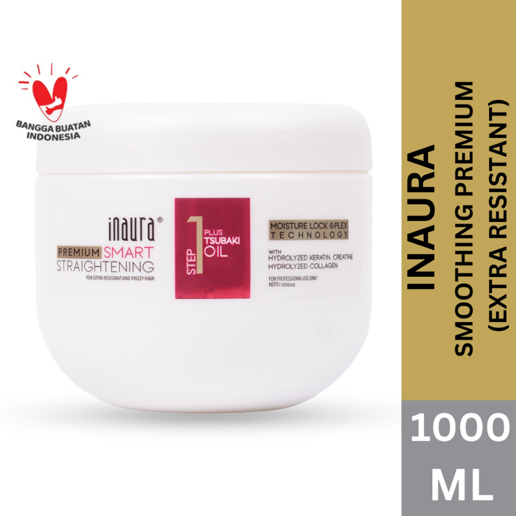 Jual INAURA Smoothing Rambut Step 1 1kg PREMIUM SMART, SMART, SMOOTH ...