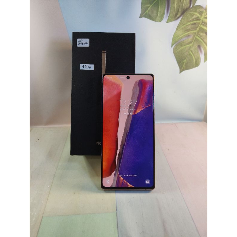 Jual Samsung Galaxy Note 20 Ram 8Gb Rom 256Gb Mulus Bekas Garansi Sein ...