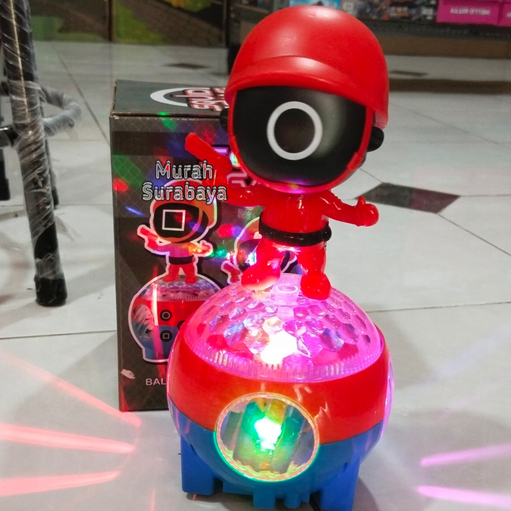 Jual Mainan Edukasi Robot Dancing Ada Lampu Disco Bisa Berjalan ZR138 ...