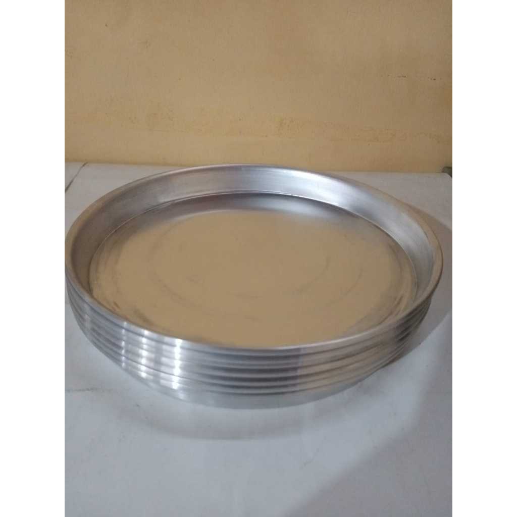 Jual loyang pizza anti lengket ukuran 28cm plus cutter pemotong ...
