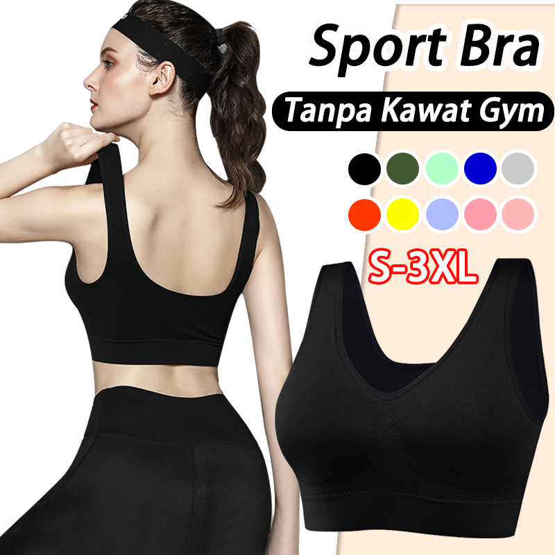 Jual bra Sport jumbo push up bh sport gym sport bra olahraga yoga bra ...