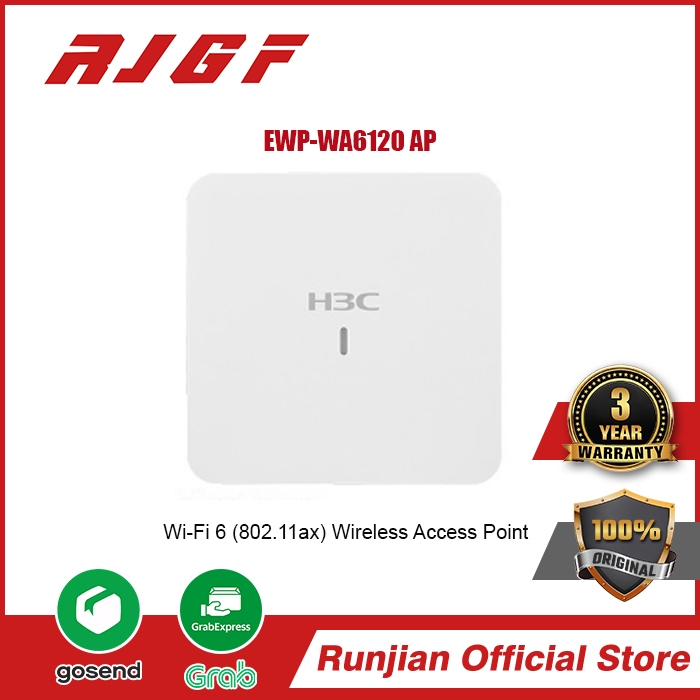 Jual H3C WA6120 Wi-Fi 6 (802.11ax) Wireless Access Point Indoor AP Router | Shopee Indonesia